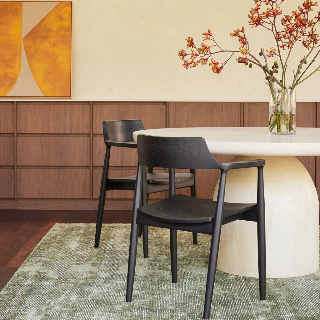 Nexus Round Dining Table – Micro Cement Finish | Bodhi Living