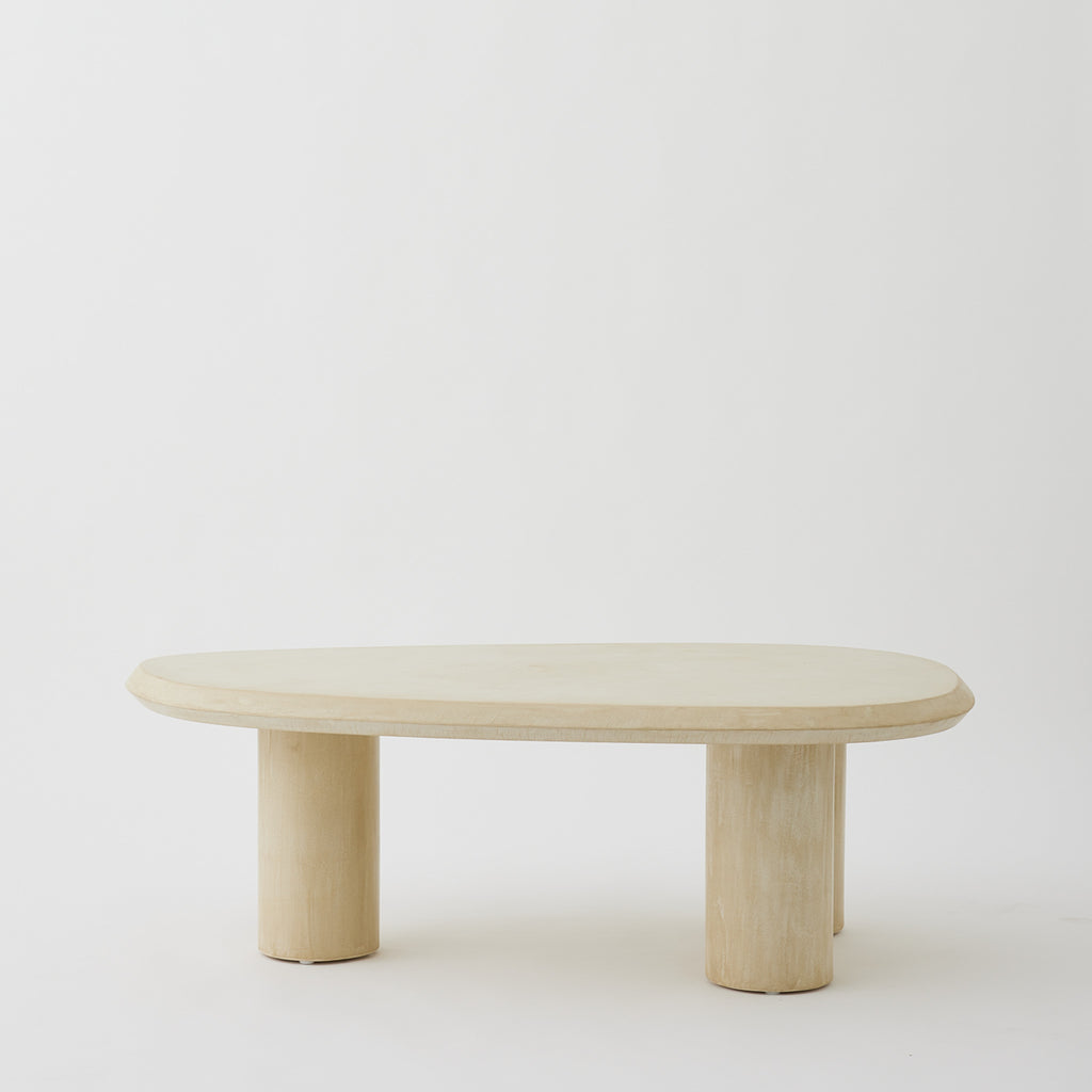 Bean Coffee Table – Organic-Shaped Micro Cement Table| Bodhi Living