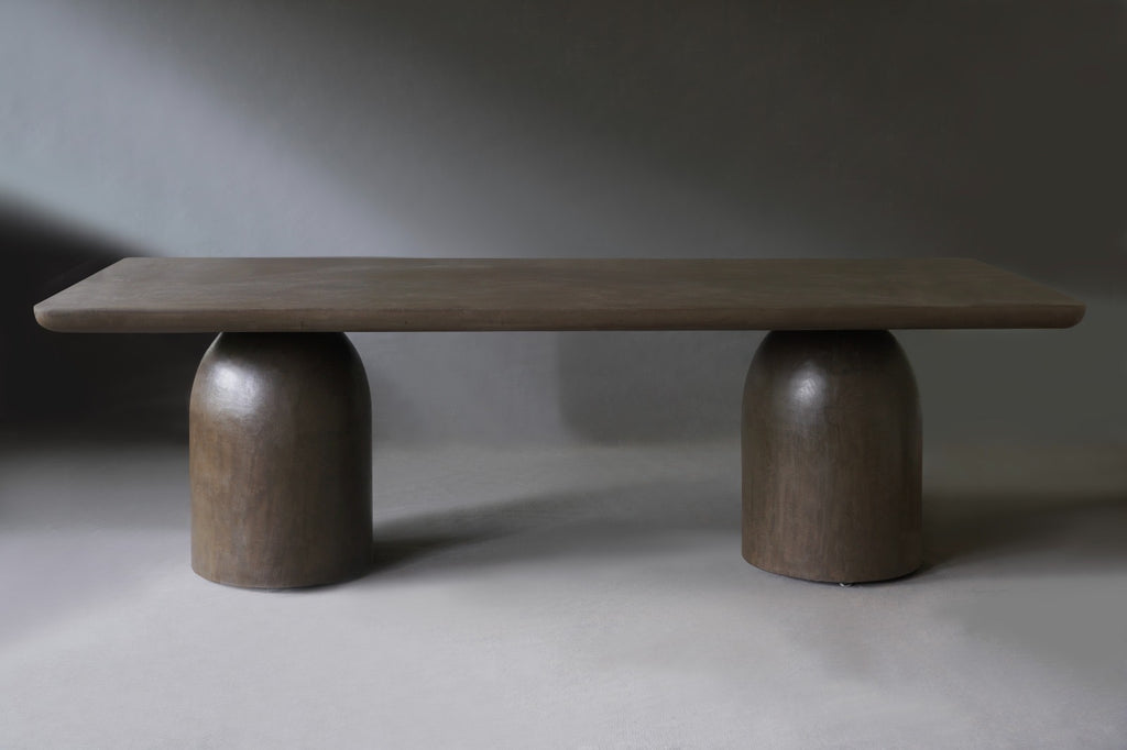 Nexus Dining Table – Micro Cement Finish | Bodhi Living