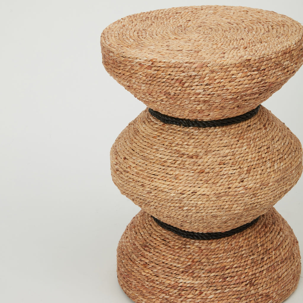 Tiki Side Table - handwoven rope I Bodhi Living